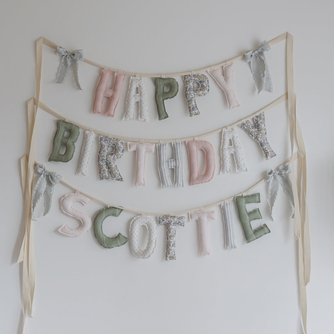Social Heirloom | Handmade Birthday & Name Garlands